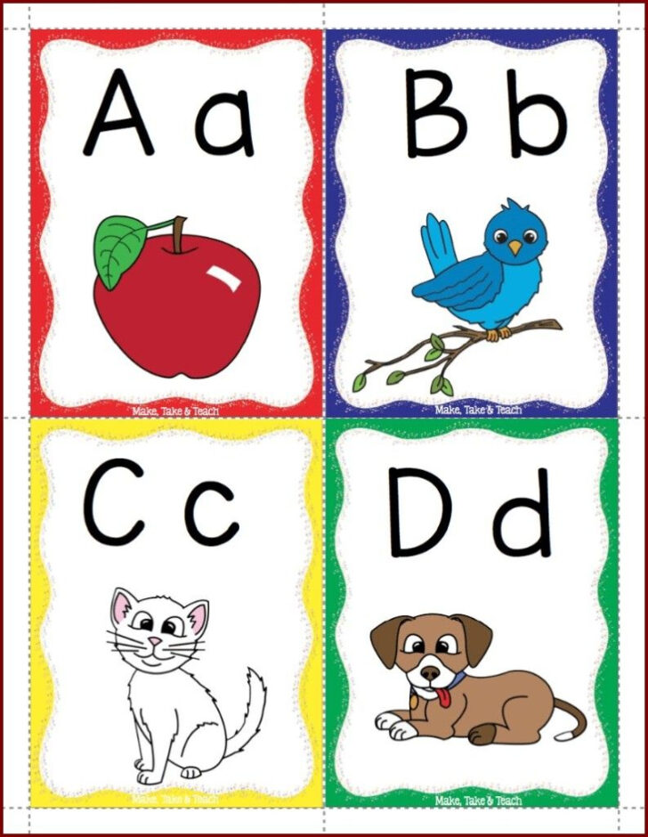 Alphabet Flashcards Freebie Make Take Teach Alphabet Flashcards Phonics The Best Porn Website