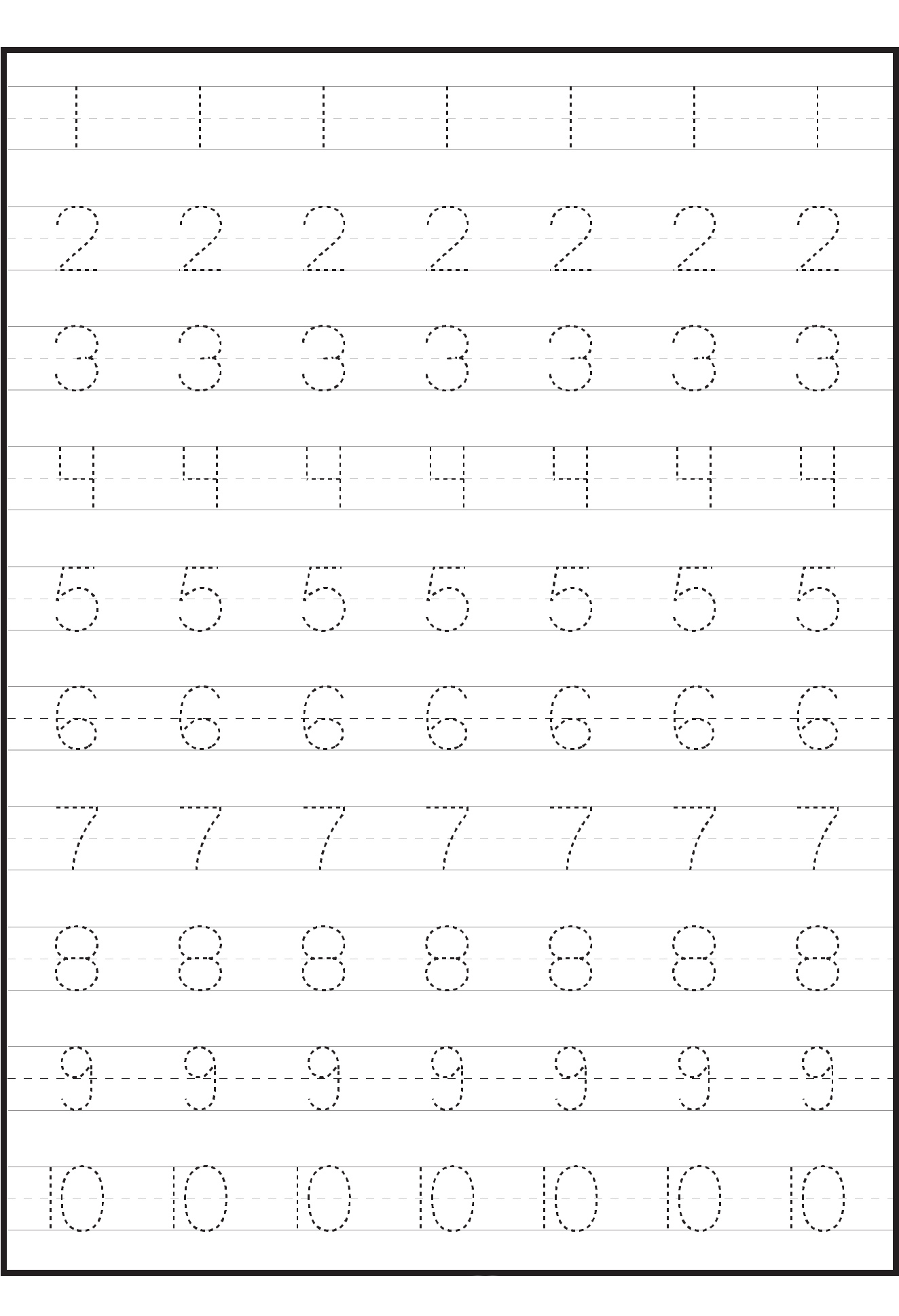 ABC Tracing Printables For Kindergarten Free ABC Tracing Worksheets